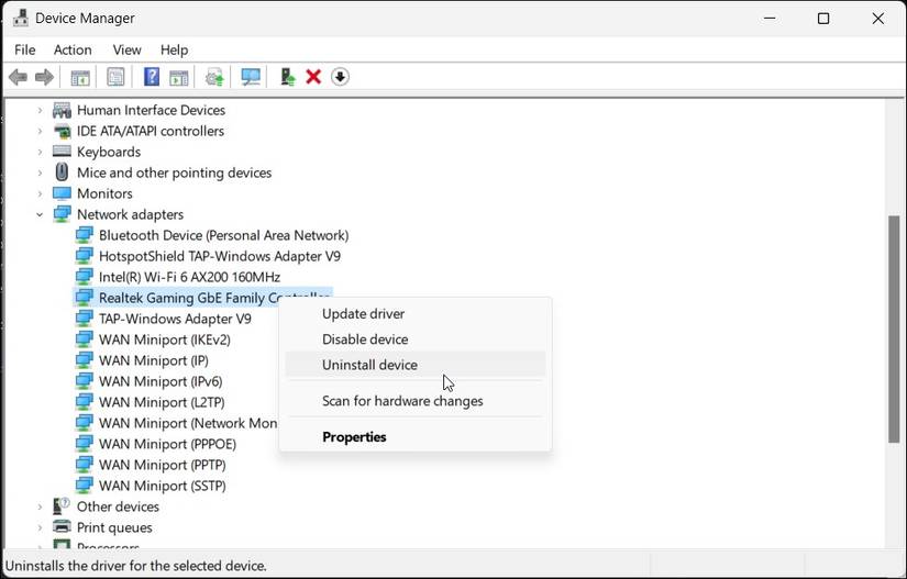How to Fix Your Ethernet Connection Not Working on Windows 11