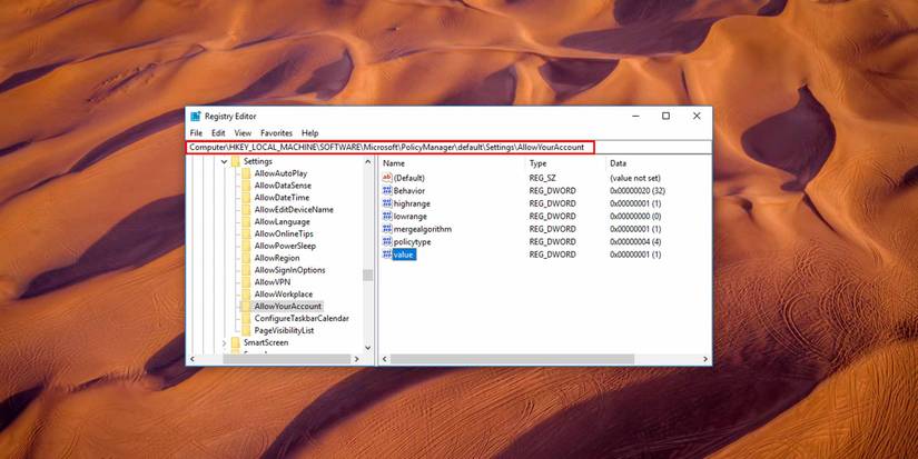 How to Disable (and Re-enable) the Your Account Info Page in Windows 10