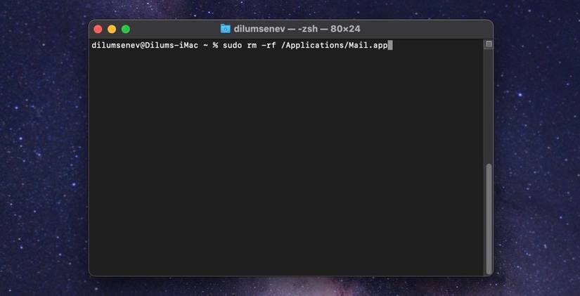How to Delete the Mail App on a Mac