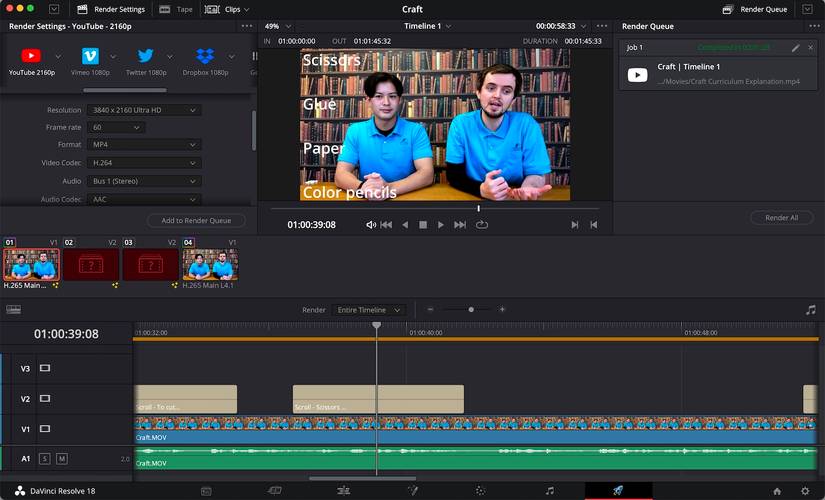 An Introduction to DaVinci Resolve’s Tab Layout