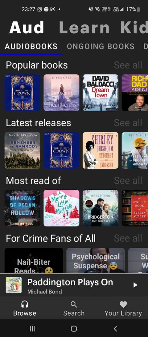The 7 Best Audiobook Apps for Android