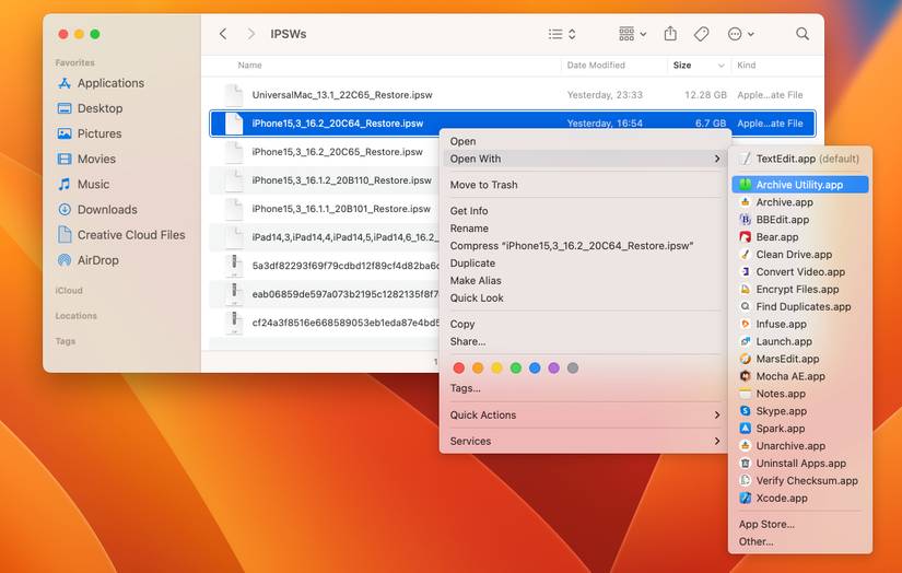 How to Download and Use Apple IPSW Files