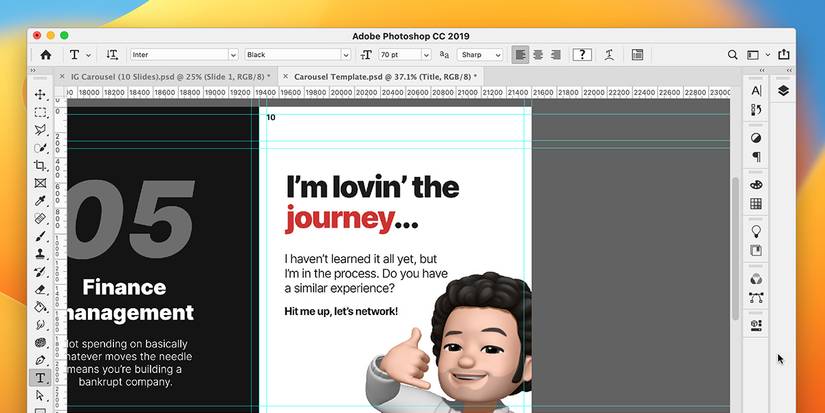 How to Create Instagram Carousels With Photoshop