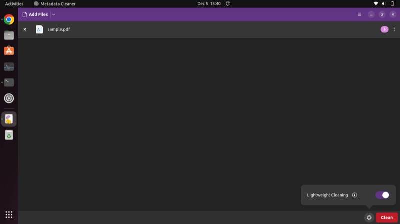 Metadata Cleaner Is the Simplest Tool to Remove File Metadata on Linux