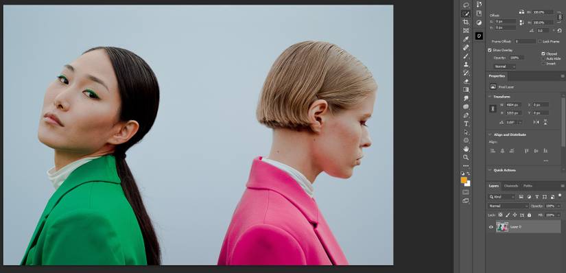 How to Exact-Match the Colors of Two Objects in Photoshop