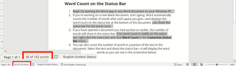 How to Do a Word Count in Microsoft Word