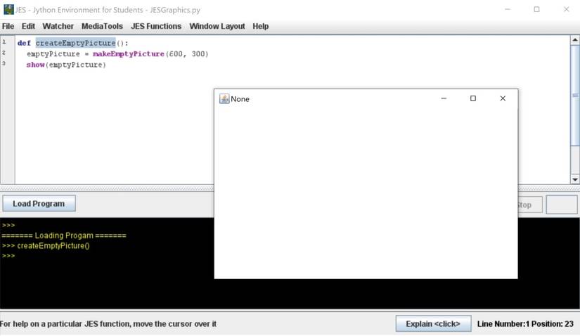 How to Create Graphics in a JES Application