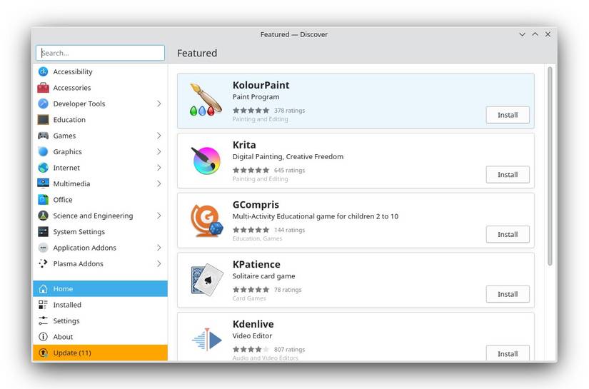 How to Use KDE Discover to Manage Linux Apps, Widgets, and Much More