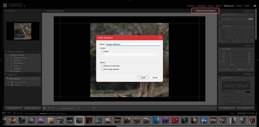 How to Make a Slideshow of Your Pictures in Lightroom