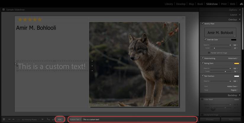 How to Make a Slideshow of Your Pictures in Lightroom