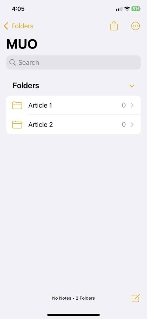 How to Organize Notes on Your iPhone Using Folders
