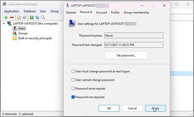 How to Enable or Disable Password Expiration in Windows 11