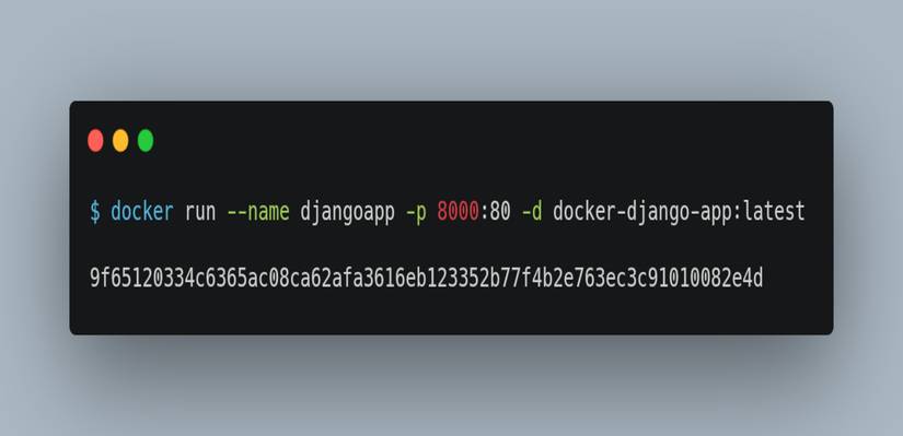 How to Dockerize a Django App
