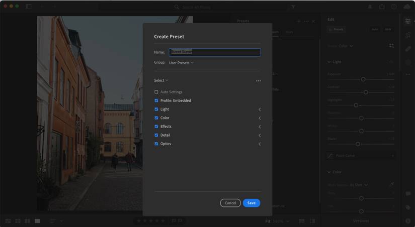 How to Create Your Own Custom Lightroom Presets