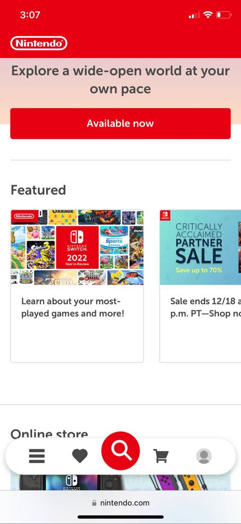 How to See Your Nintendo 2022 Year in Review