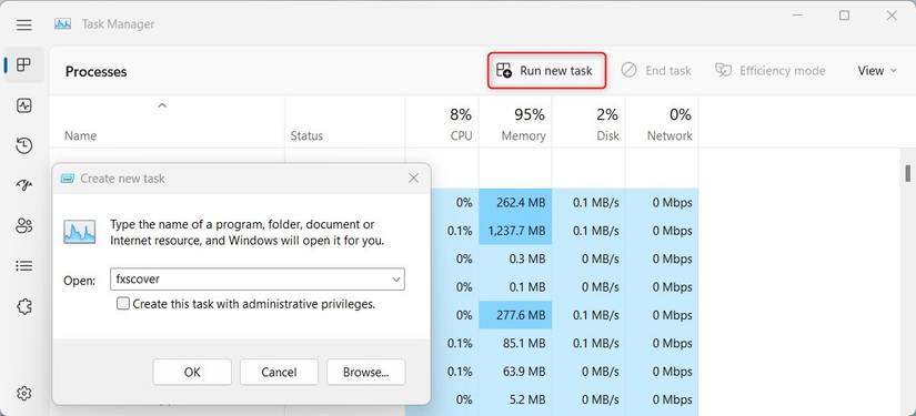 How to Open the Fax Cover Page Editor in Windows 11