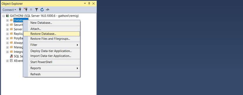 How to Backup and Restore a Microsoft SQL Server Database With SSMS