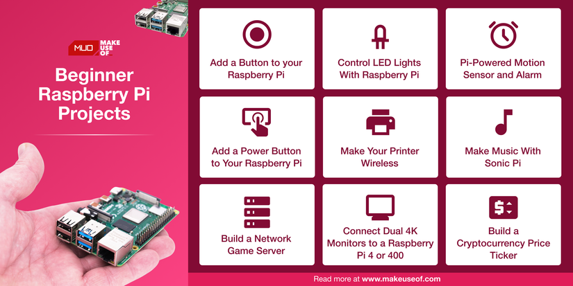 The 10 Best Raspberry Pi Projects for Beginners