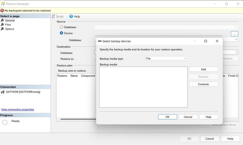 How to Backup and Restore a Microsoft SQL Server Database With SSMS