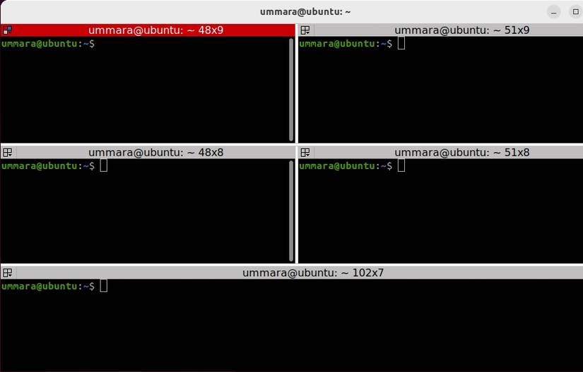 Run Multiple Linux Terminal Sessions Simultaneously With Terminator
