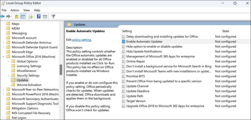 4 Ways to Stop Automatic Office Updates on Windows