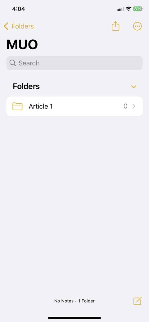 How to Organize Notes on Your iPhone Using Folders