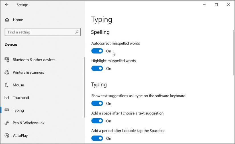 How to Reset the Mouse and Keyboard Settings to Their Defaults on Windows