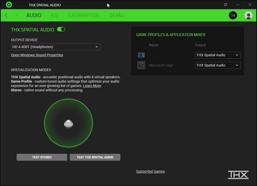 How to Solve the THX Spatial Audio Not Working on Windows Issue