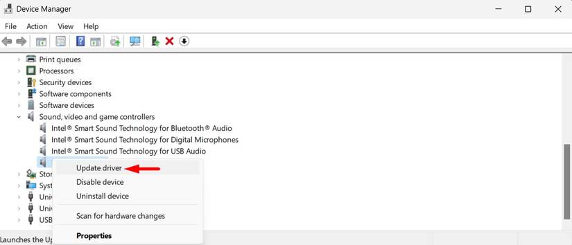 How to Update Audio Drivers in Windows 11