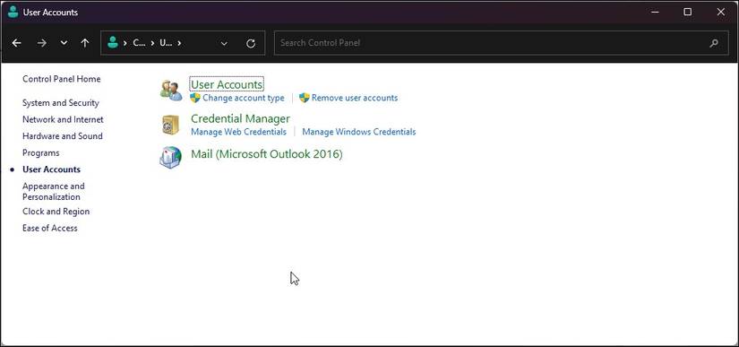 How to Change an Account Password in Windows 11