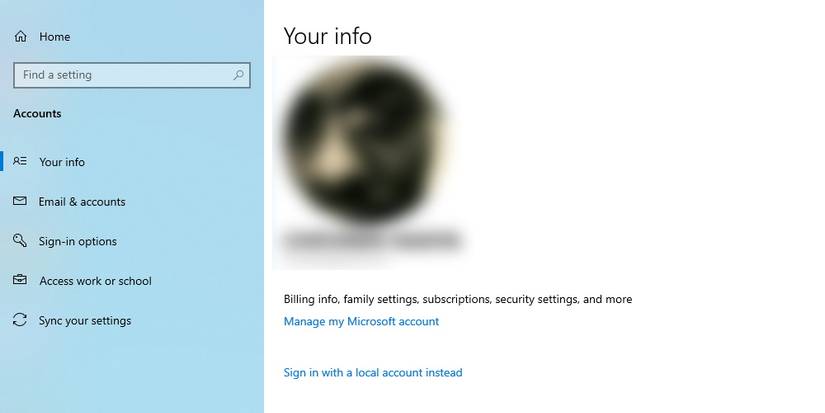 How to Switch Your Windows PC From a Microsoft Account to a Local Account