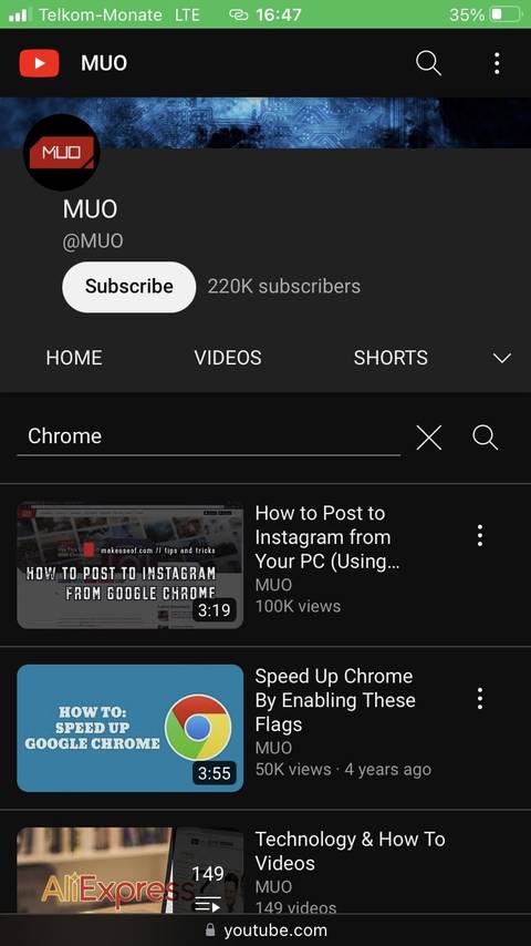 How to Search for Specific Videos Within a YouTube Channel