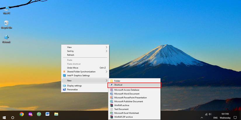 How to Create a Network Connections Shortcut in Windows 10