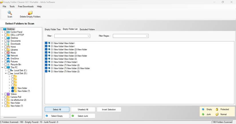 How to Find and Delete Empty Folders on Windows