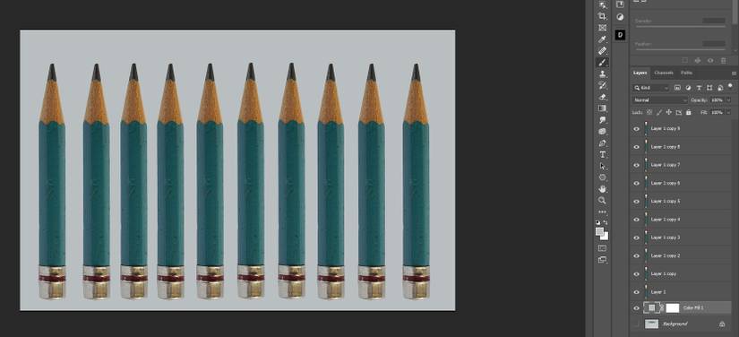 How to Make Multiple Copies of an Object in Photoshop