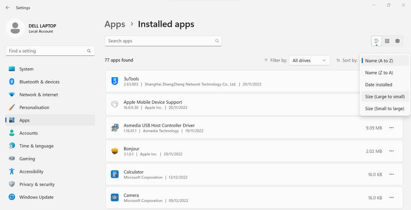 How to See What Is Taking Up Too Much Disk Space on Your Windows PC