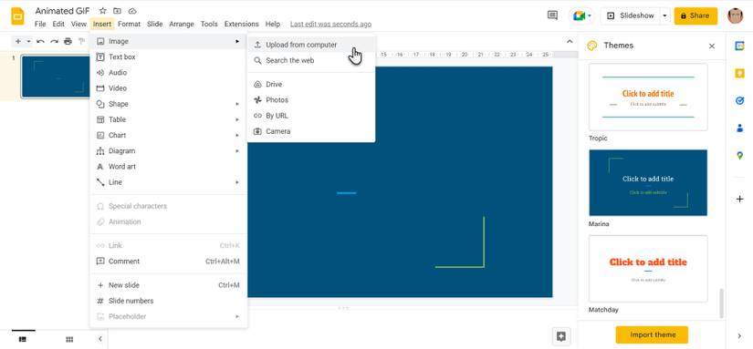 How to Add Animated GIFs in Google Slides for More Lively Presentations