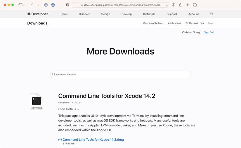 How to Install Xcode Command Line Tools Package on Mac