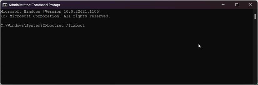 How To Fix The Bootrec Fixboot Access Is Denied Error On Windows