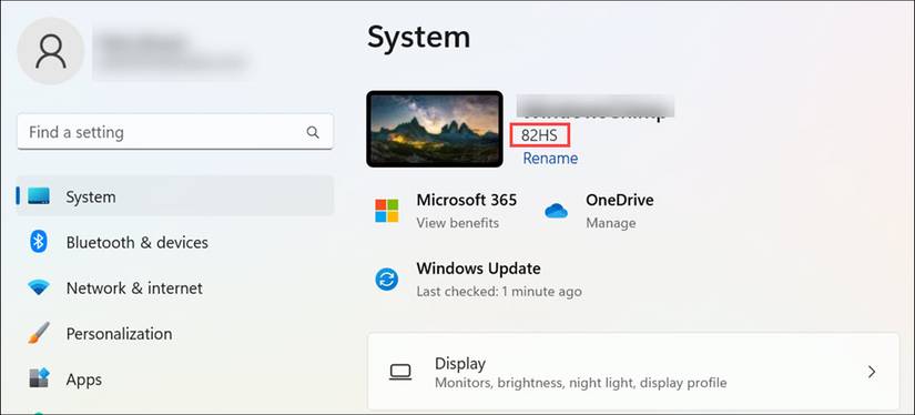 How to Find Your Windows Laptop Model Number