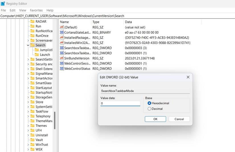 How to Hide the Search Bar From the Taskbar on Windows 11