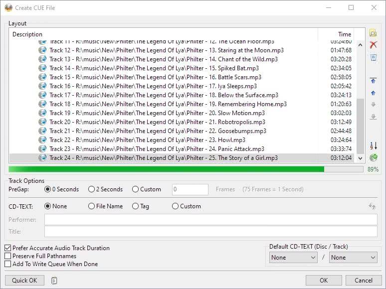 How to Turn Your mp3s Into Audio CDs With ImgBurn on Windows
