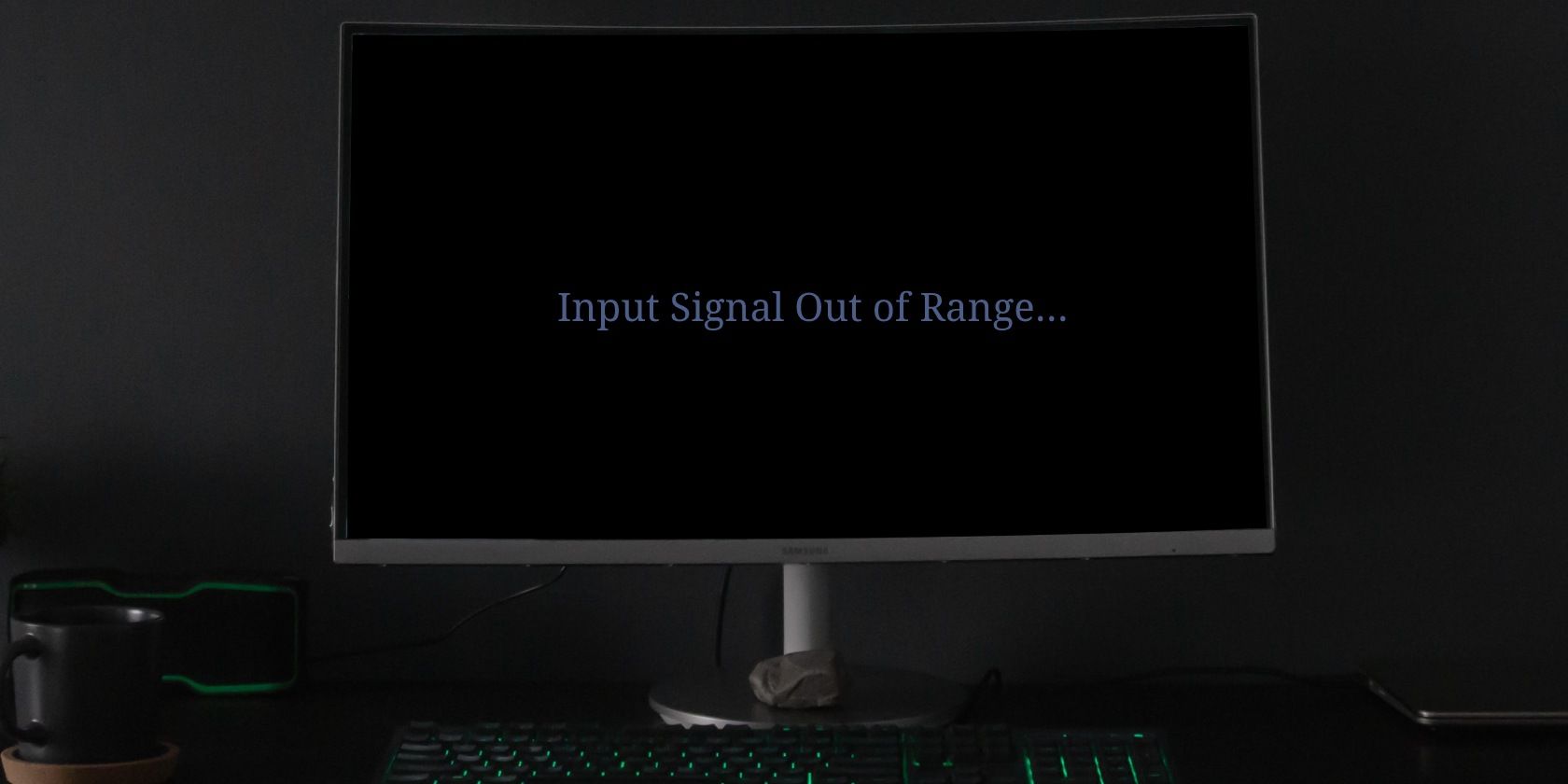 How to Fix the "Input Signal Out of Range" Error in Windows