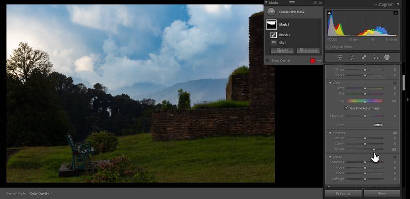 How to Reduce Haze in Photos Using Lightroom