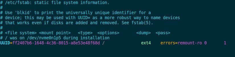 What Is a File Systems Table (fstab) on Linux and Why Is It Important?