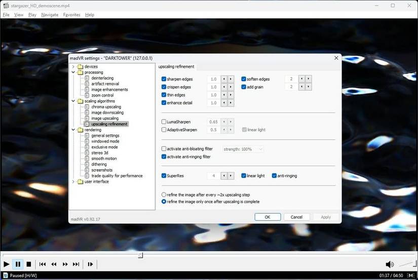 How to Upscale Your Old Videos With MadVR for Windows