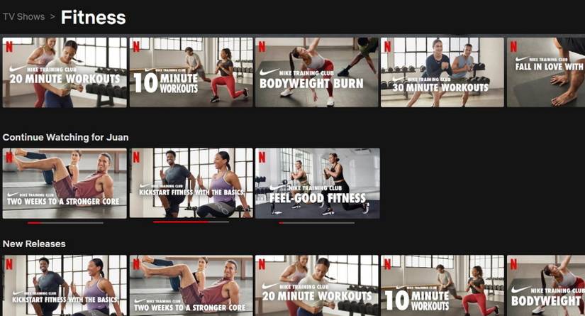 The Best At-Home Workouts From Netflix Fitness and Nike Training Club