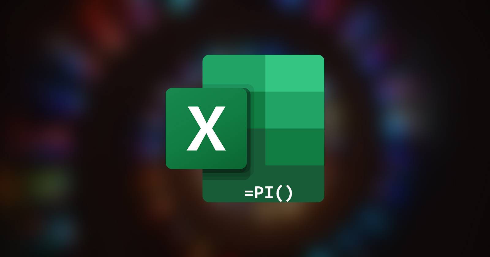 How to Use the PI Function in Excel