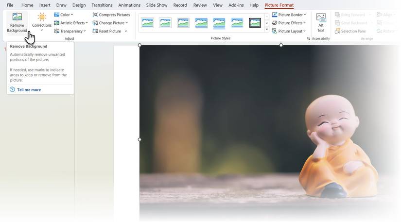 How to Fit Large Pictures in PowerPoint