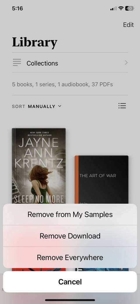 How to Organize Your Books in Apple Books